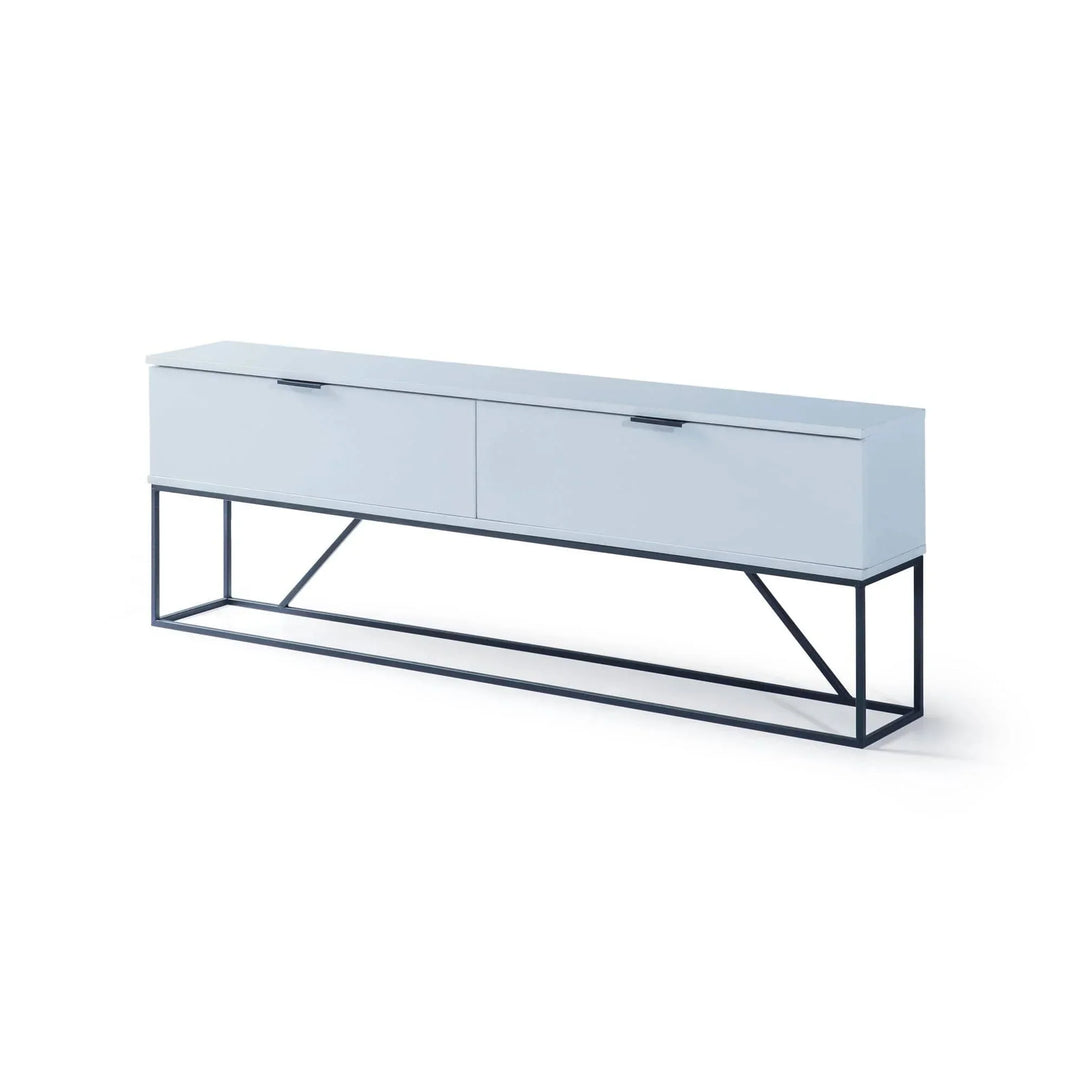 Zen modern living room tv unit - Black | Home Canvas